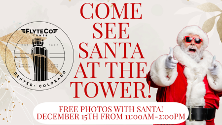Santa at the Tower | Visit Aurora